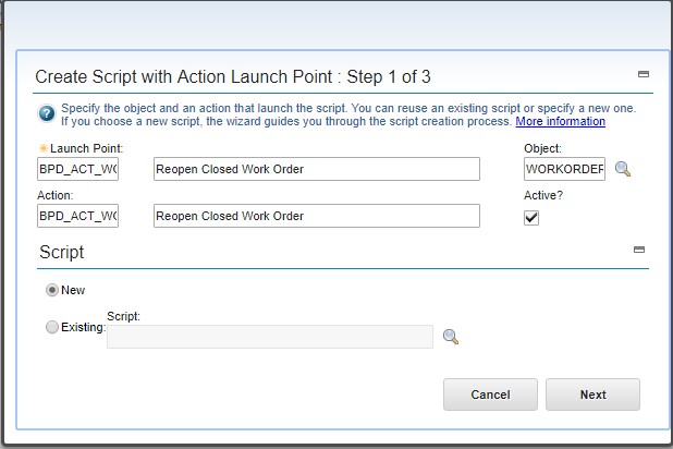 Automation Scripts – A Powerful Maximo Feature