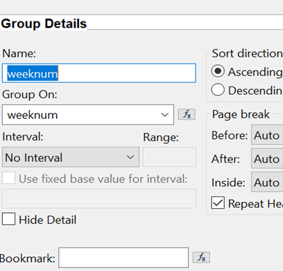 Guide to BIRT Calendar Displays for Work Orders